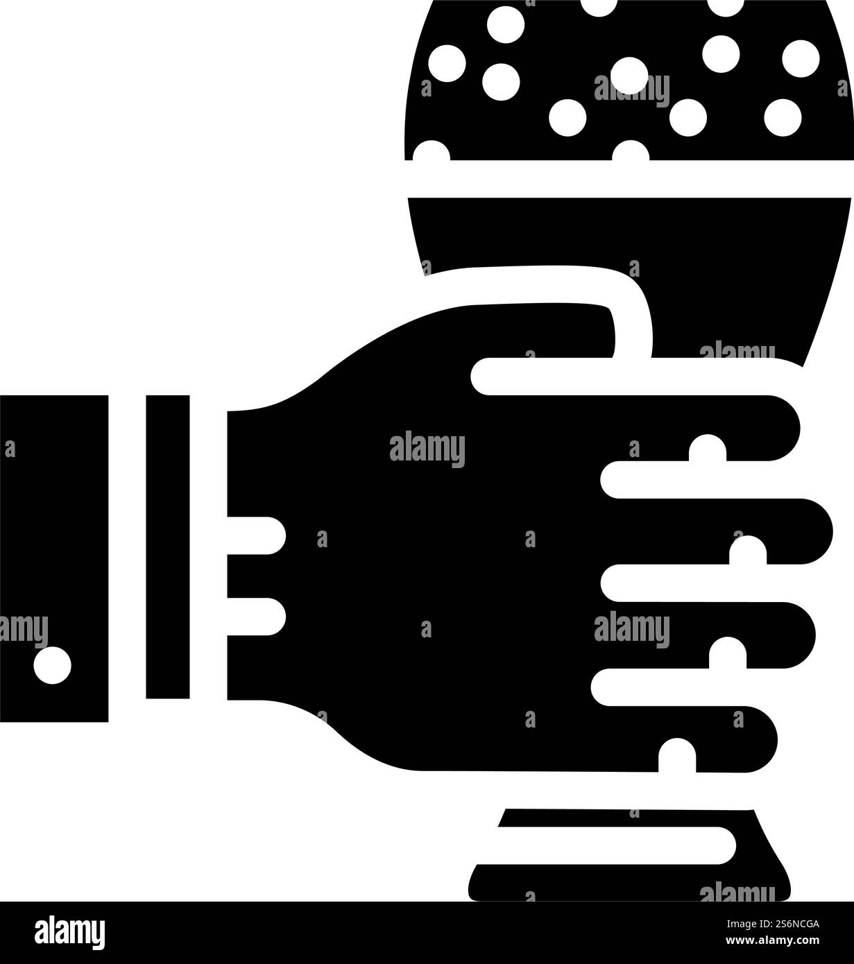 celebrating divorce glyph icon vector. celebrating divorce sign ...