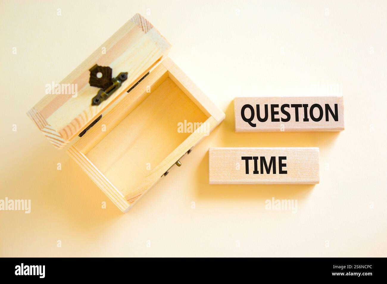 Question time symbol. Concept words Question time on beautiful wooden ...