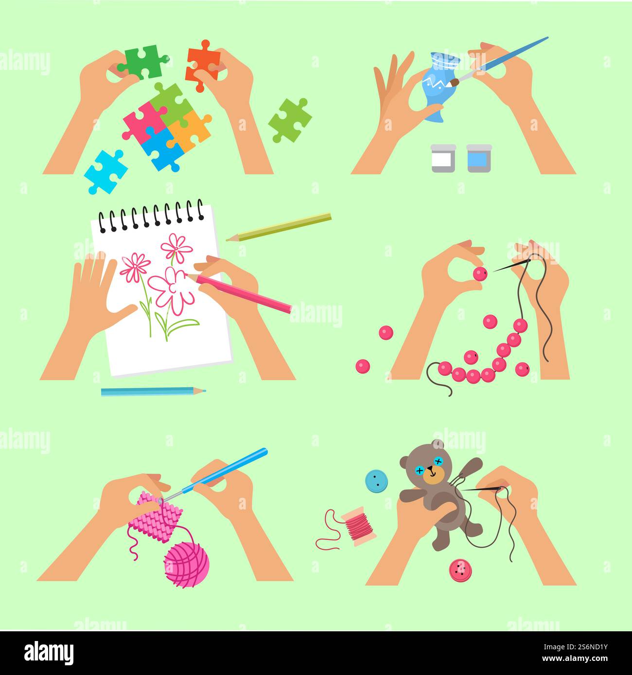 Hands craft. Handy workshop scrapbook project kids hands activity ...