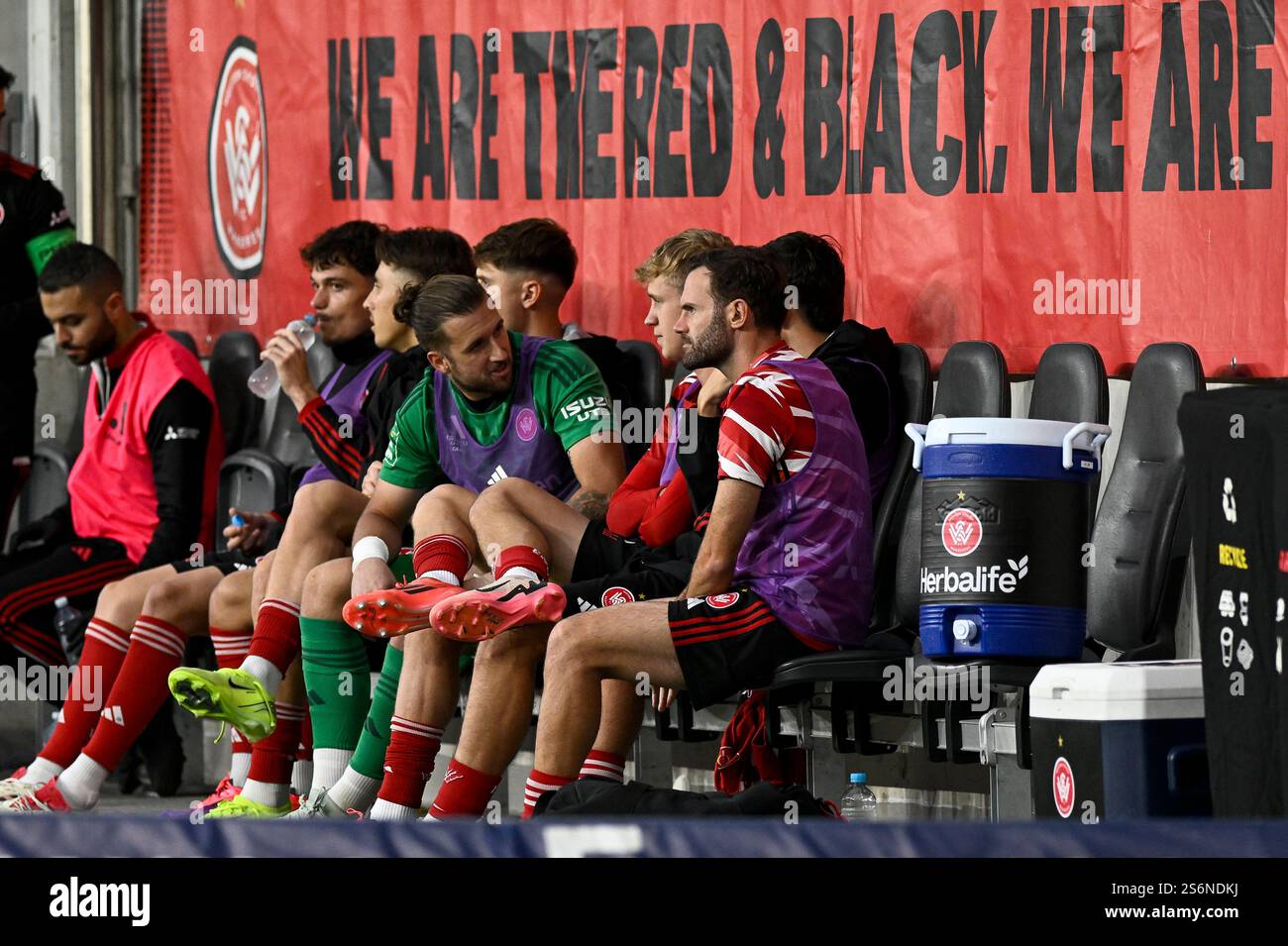 17th January 2025; CommBank Stadium, Sydney, NSW, Australia: A-League ...