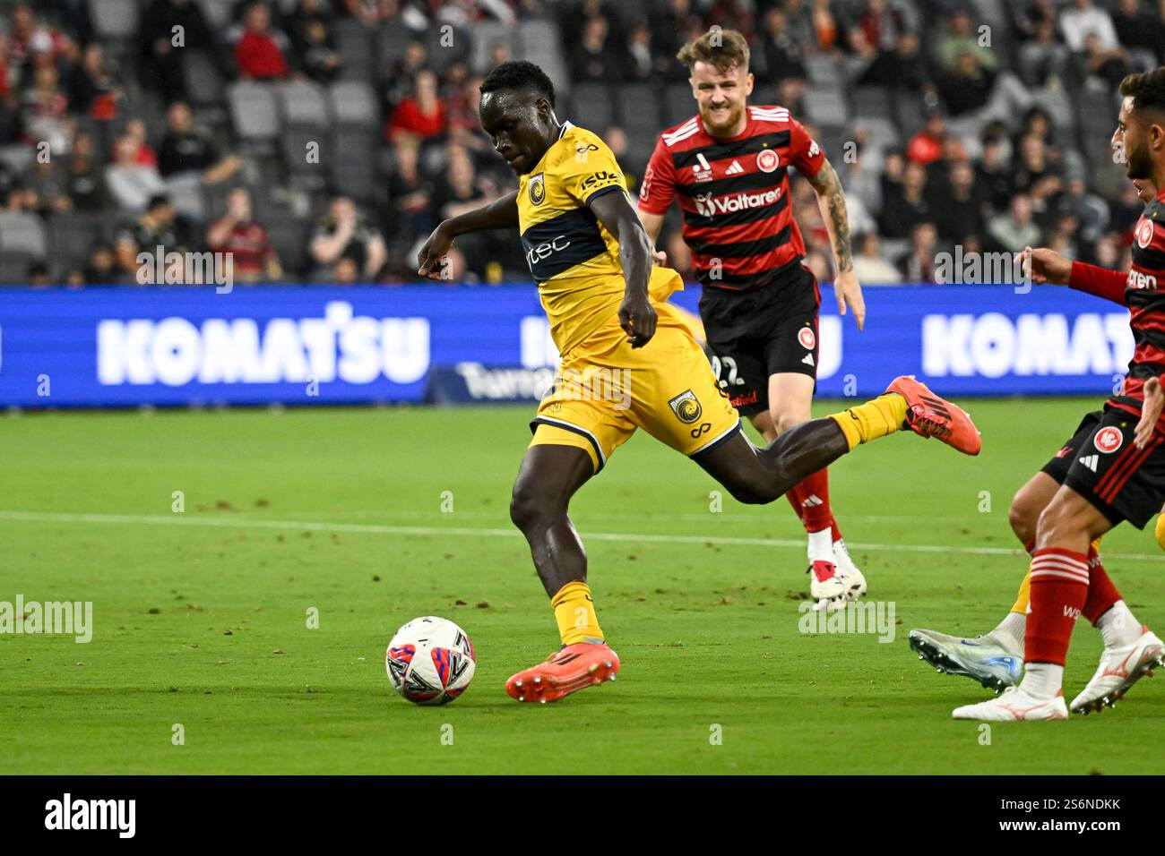 17th January 2025; CommBank Stadium, Sydney, NSW, Australia: A-League ...