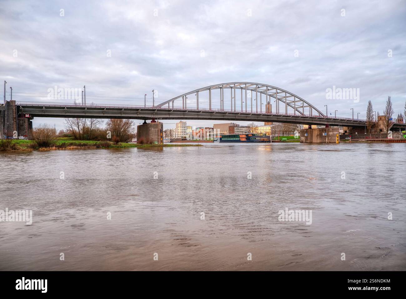 Historic bridge in Arnhem in the Netherlands Stock Photo - Alamy
