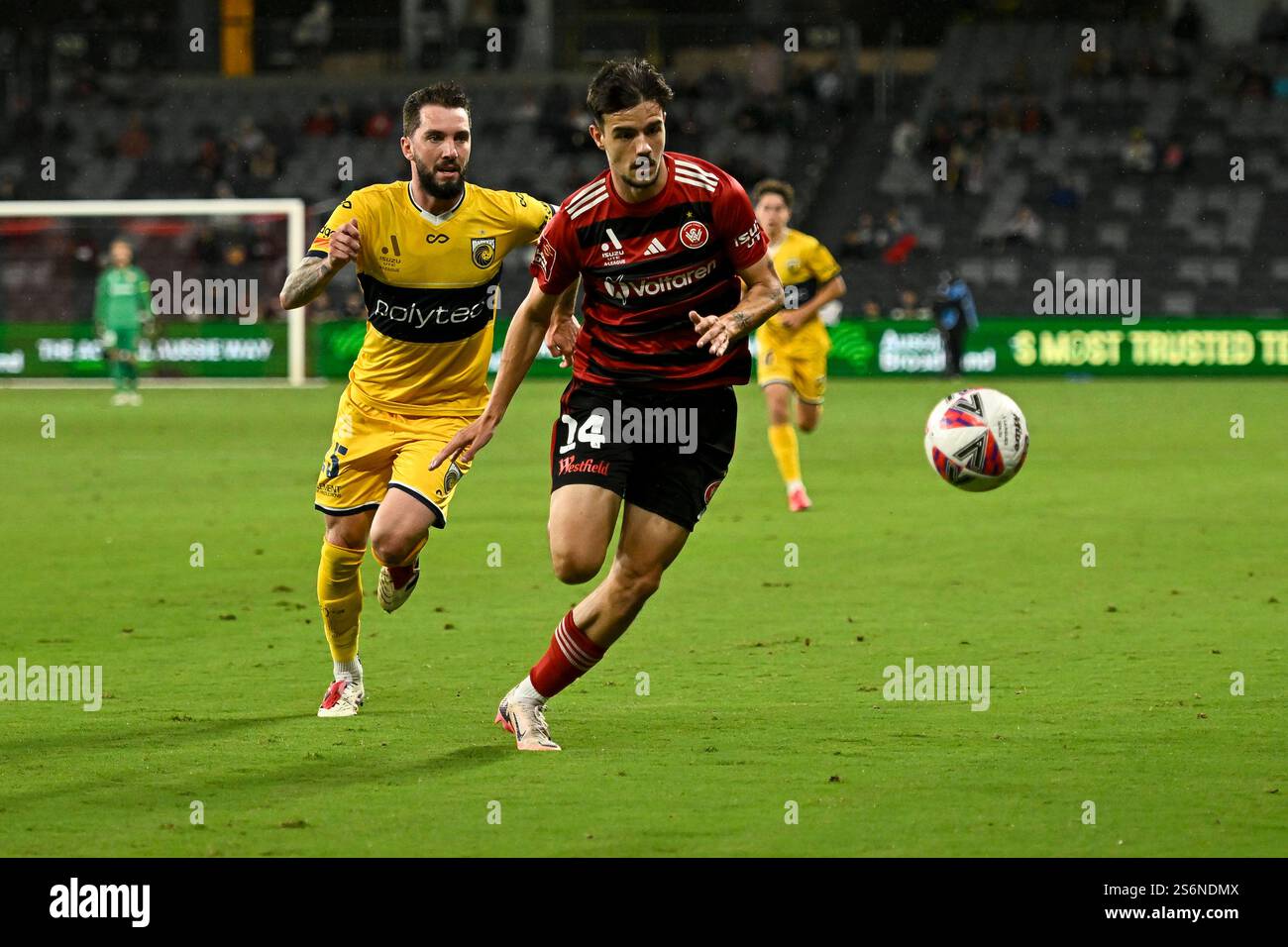 17th January 2025; CommBank Stadium, Sydney, NSW, Australia: A-League ...