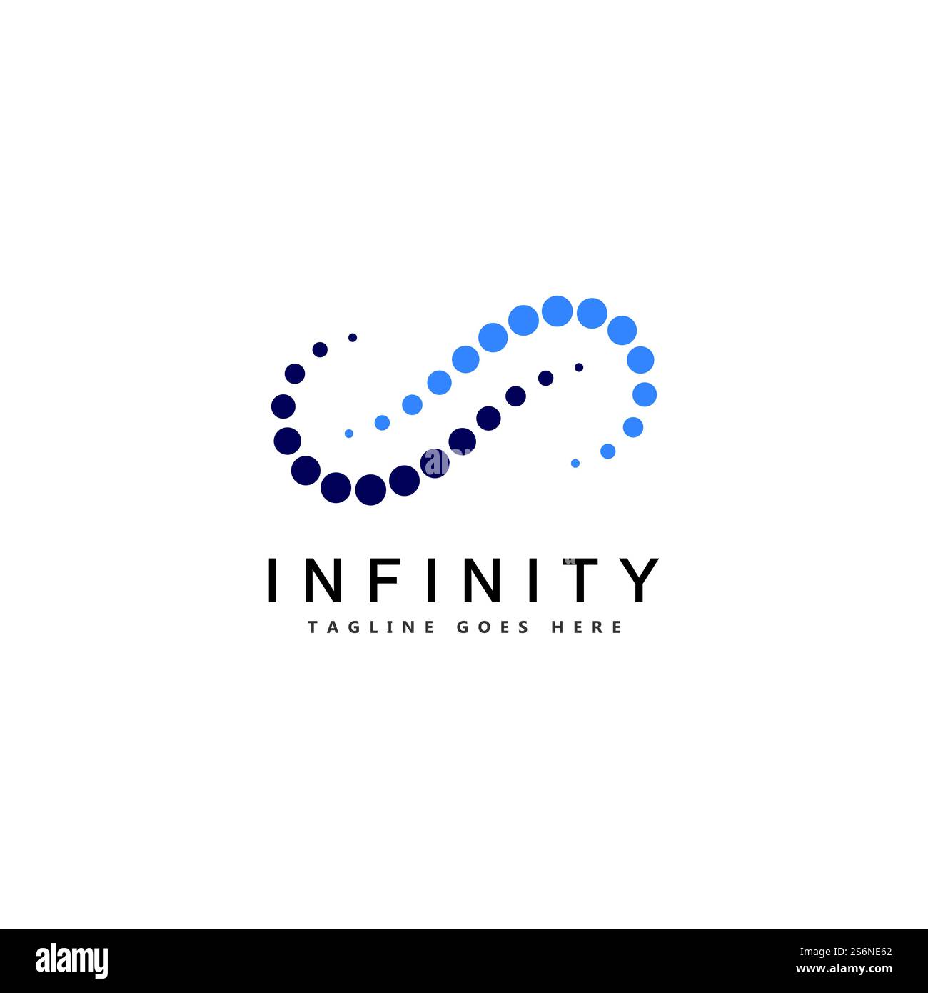 Infinity loop symbol logo icon design template. Vector color emblem ...