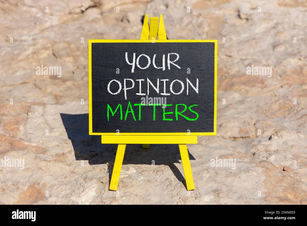 Your opinion matters symbol. Concept words Your opinion matters on ...