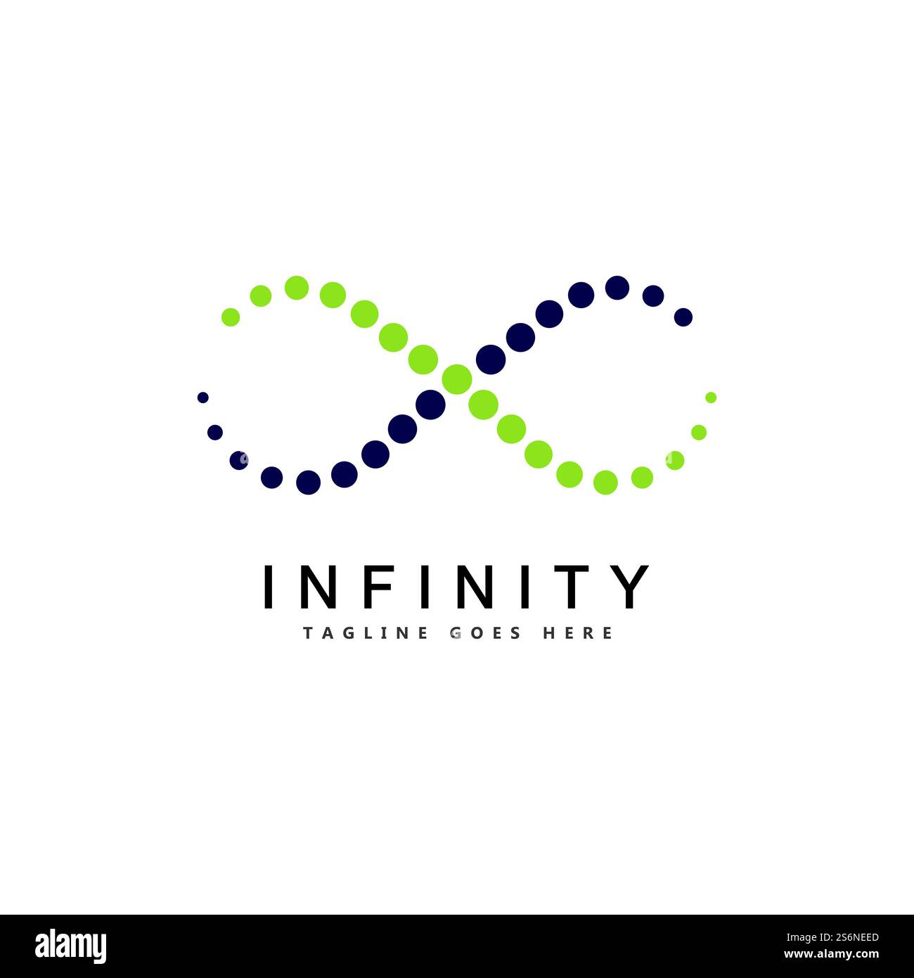 Infinity loop symbol logo icon design template. Vector color emblem ...