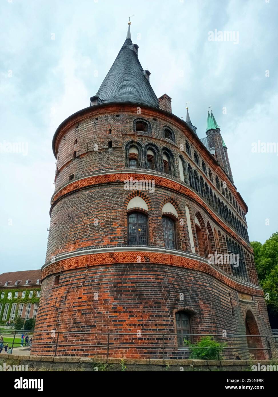 The historic Holsten Gate in the old town of Lübeck Stock Photo - Alamy