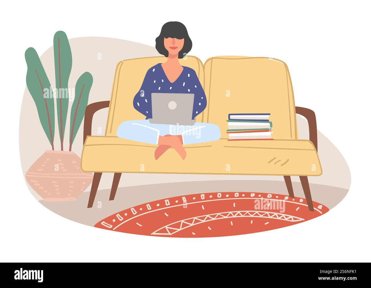 Study room interior working Cut Out Stock Images & Pictures - Alamy