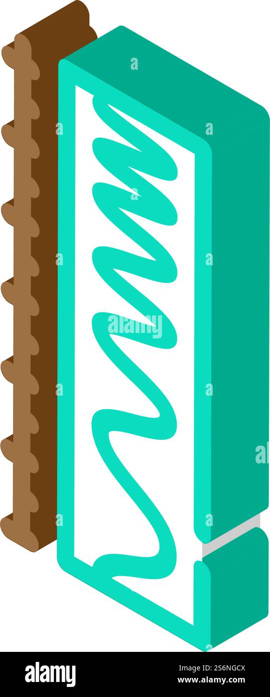 scale electromagnetic isometric icon vector. scale electromagnetic sign ...