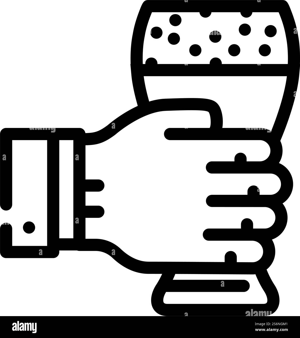 celebrating divorce line icon vector. celebrating divorce sign ...