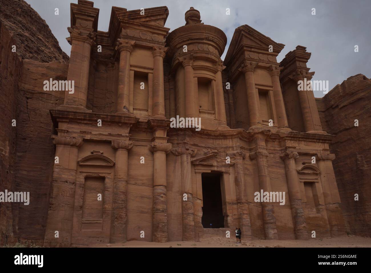 Al-Deir Monastery in Petra, Jordan Stock Photo - Alamy