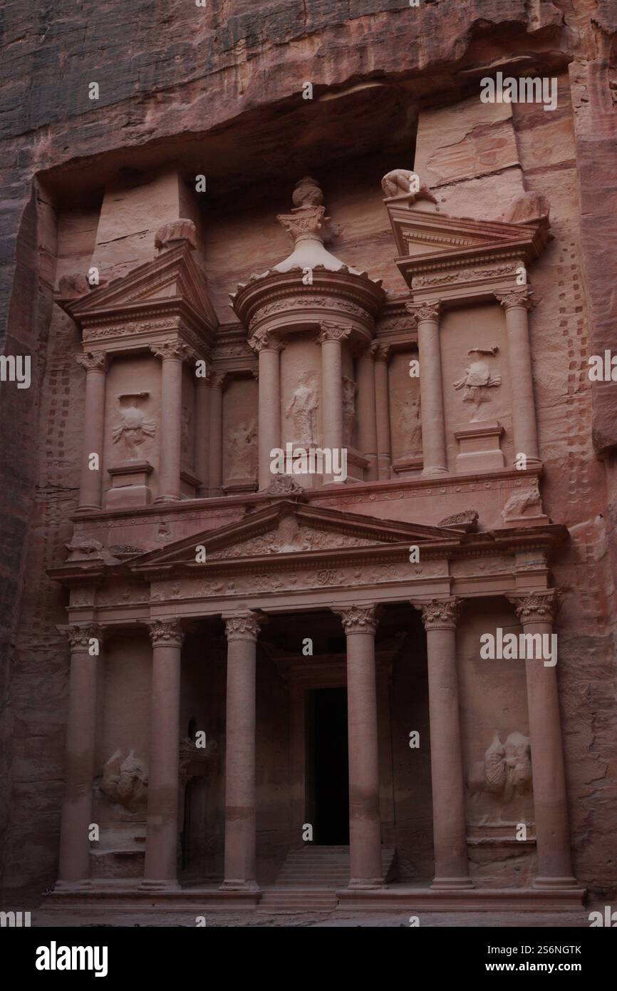 Petra historic archaeological city hi-res stock photography and images ...