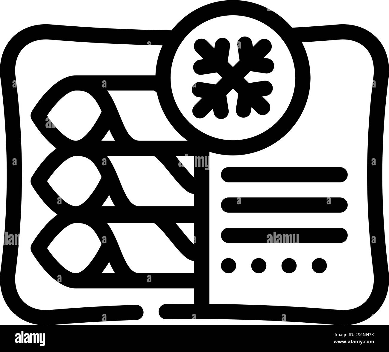 Delicious dessert pancakes ice Black and White Stock Photos & Images ...