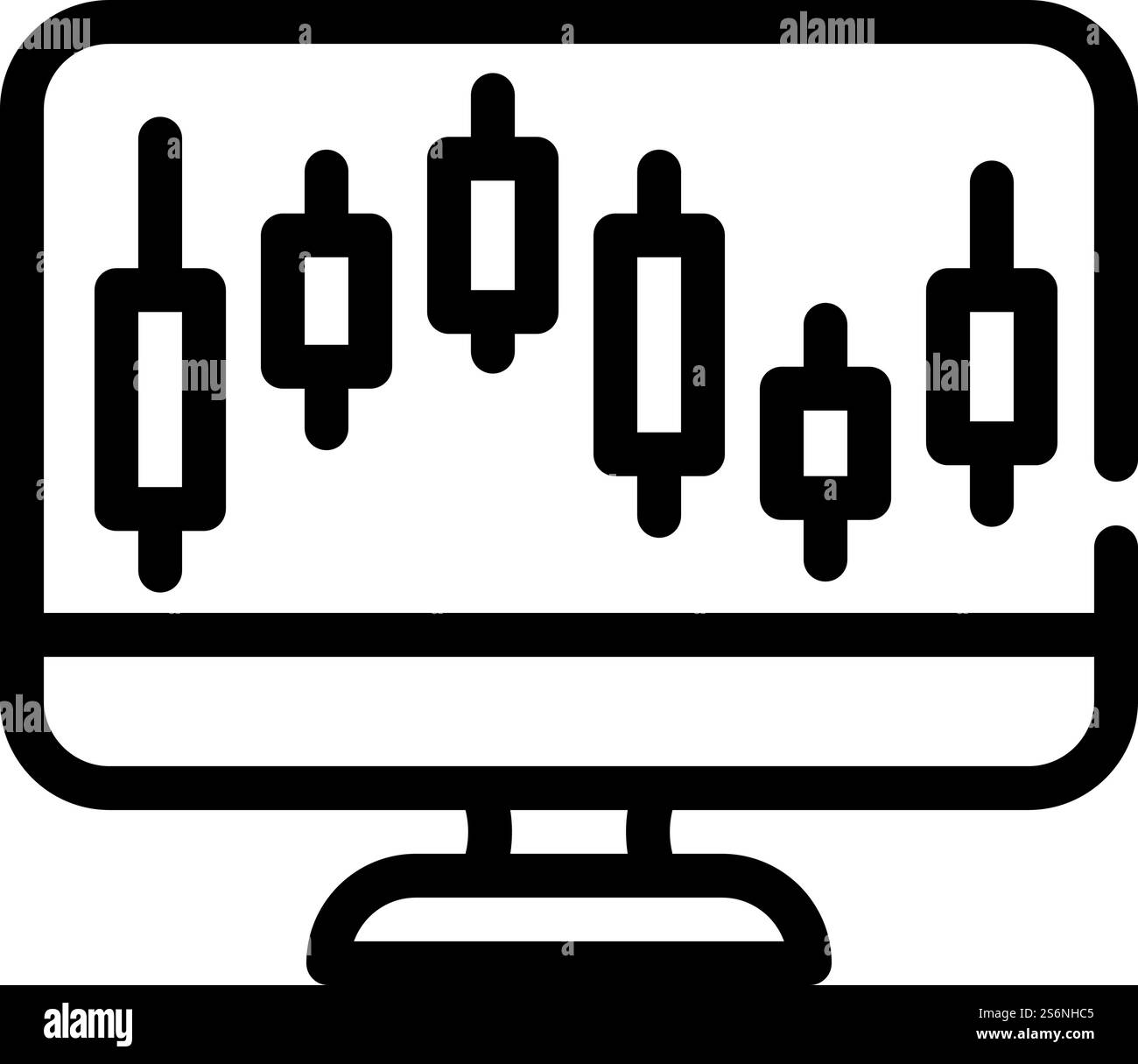 international trade market line icon vector. international trade market ...
