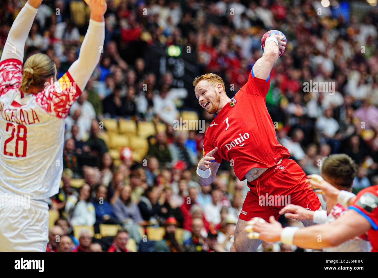 Wurf/Tor Tomas Piroch (Tschechien, #07) DEN, Tschechien vs. Polen ...