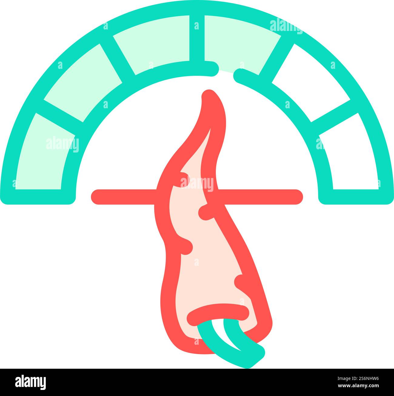cayenne pepper spicy scale color icon vector. cayenne pepper spicy ...