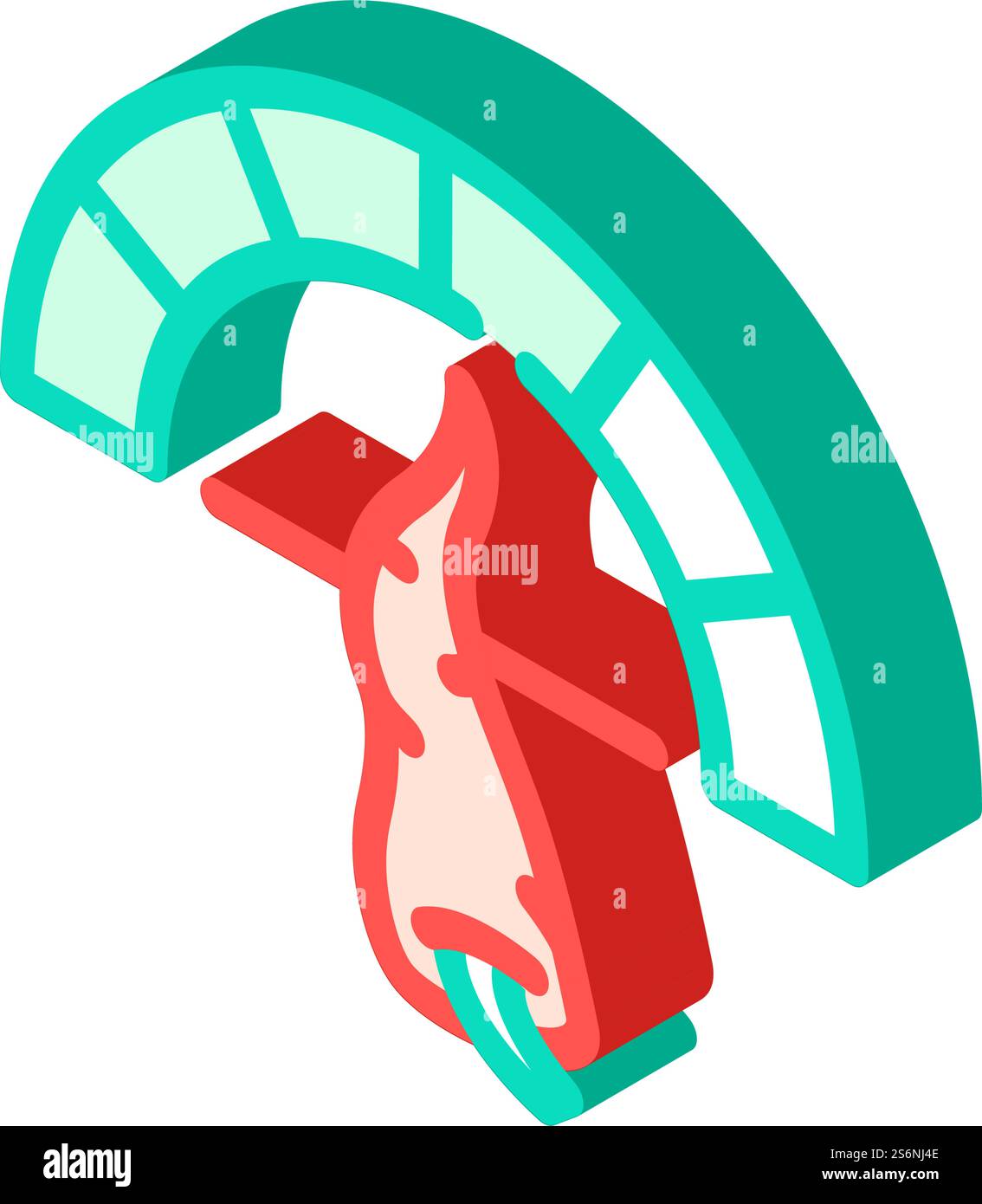 cayenne pepper spicy scale isometric icon vector. cayenne pepper spicy ...