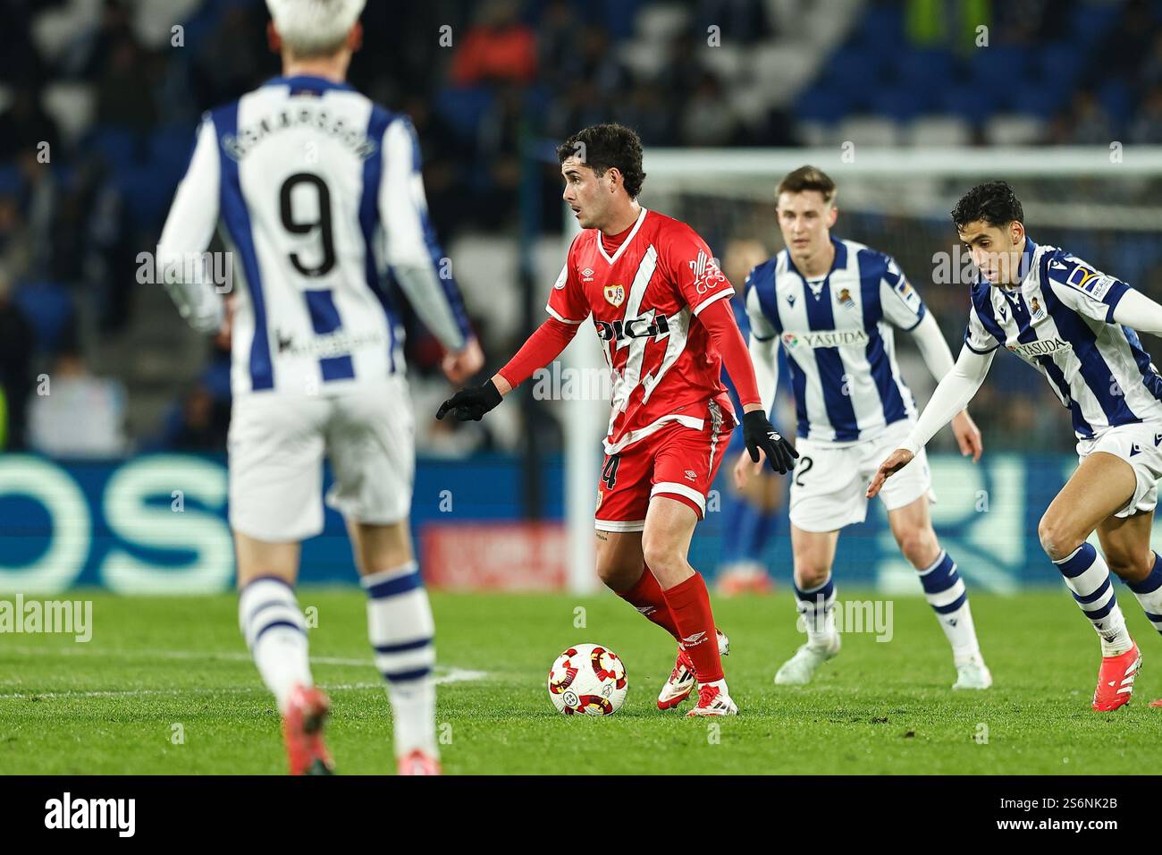 Sergio Camello (Rayo), JANUARY 16, 2025 - Football / Soccer : Spanish ...