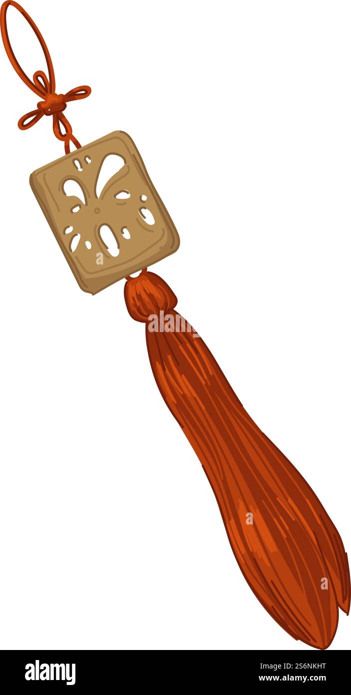 Asian culture and tradition objects and mascots, isolated Japanese ...