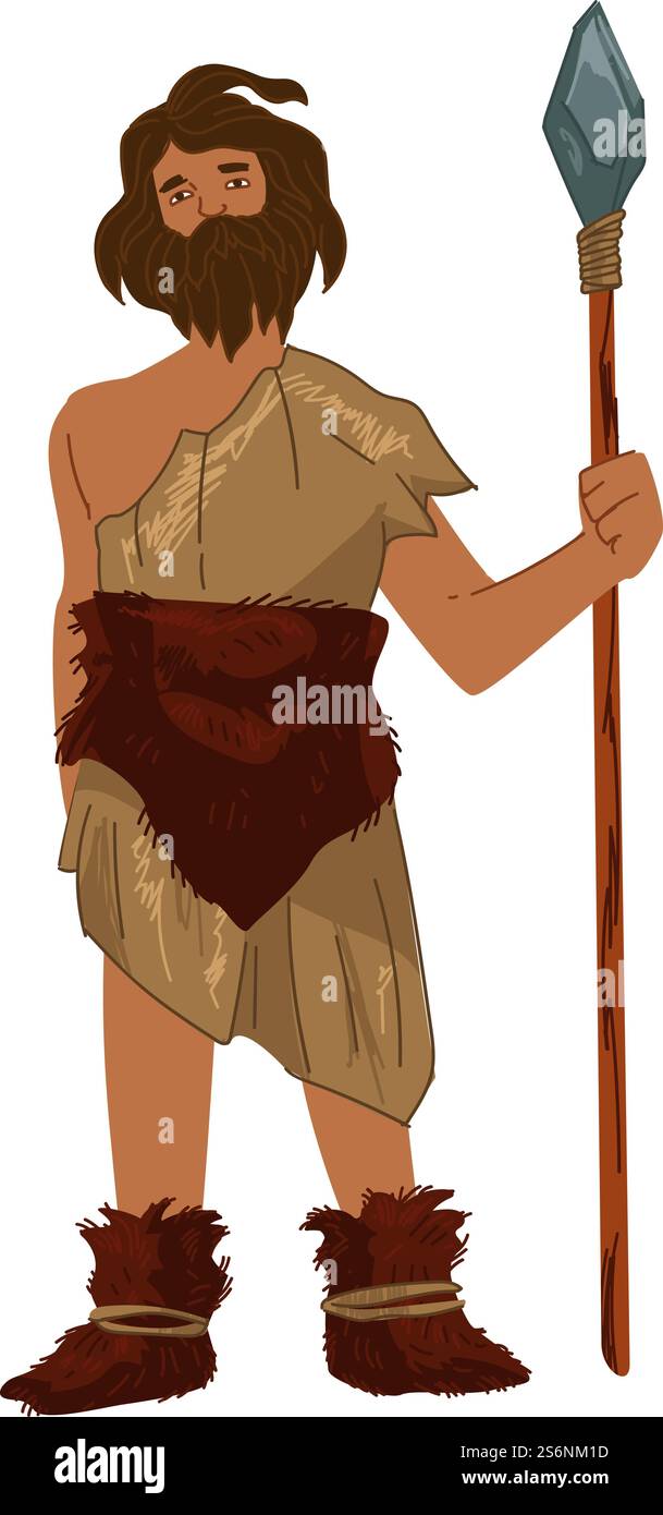 Caveman living in prehistoric times hi-res stock photography and images ...