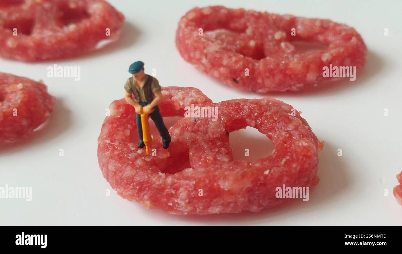 Symbolic: fat breakdown in metabolism Stock Photo - Alamy