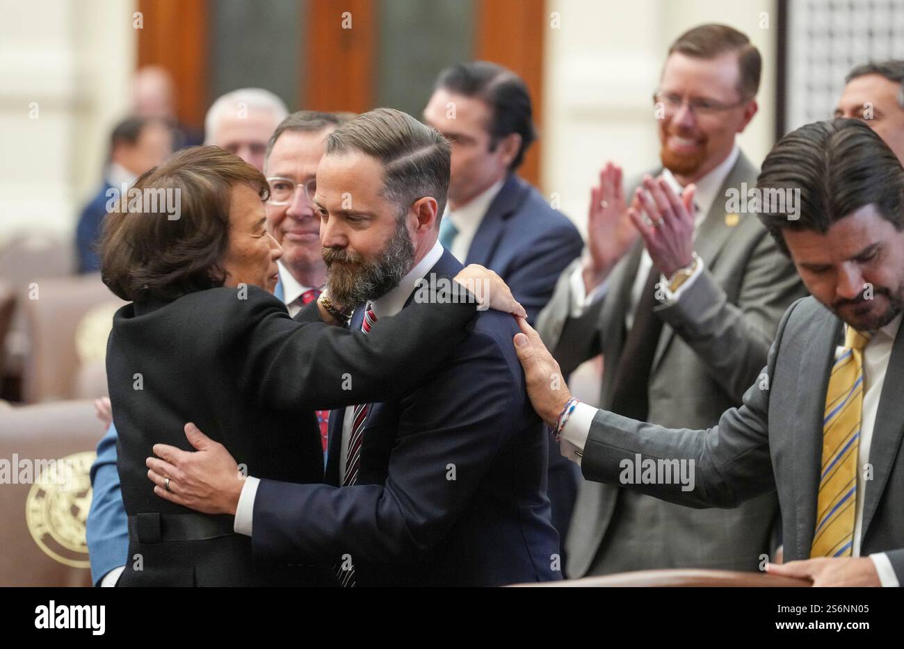 Austin Texas USA, January 14 2025: State Rep. Dustin Burrows, R-Lubbock ...