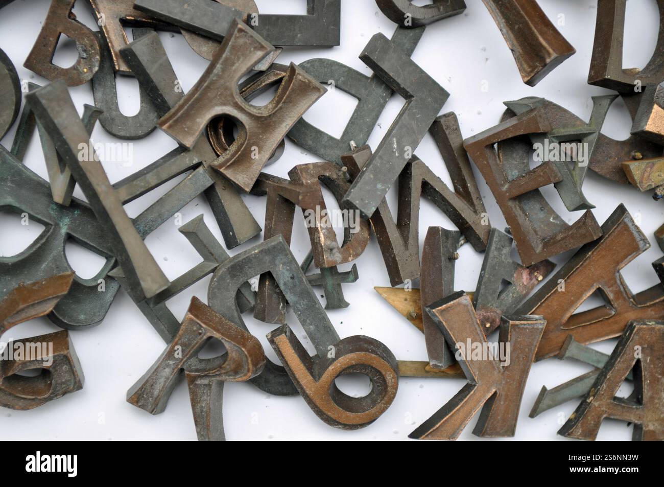 Letters mixed up Stock Photo - Alamy