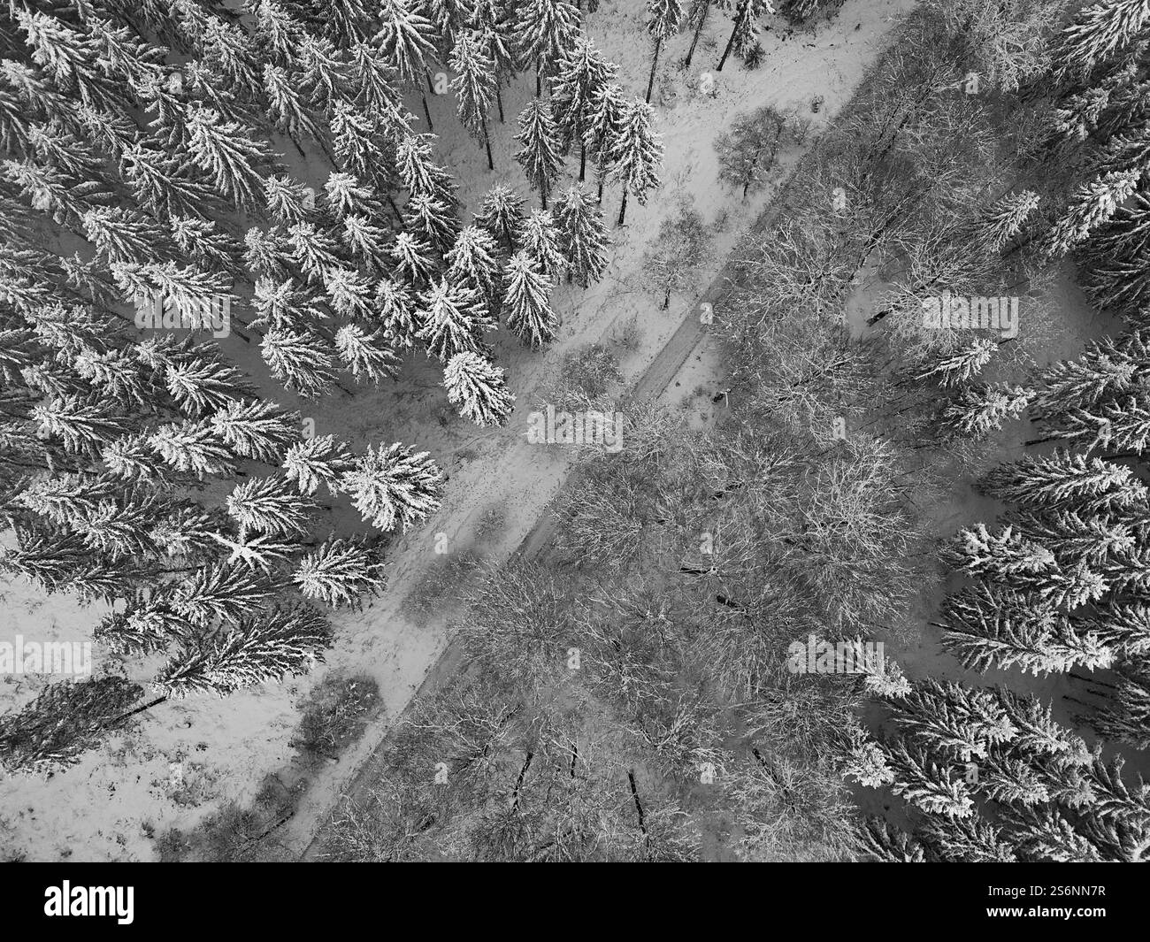 Germany from above Black and White Stock Photos & Images - Alamy