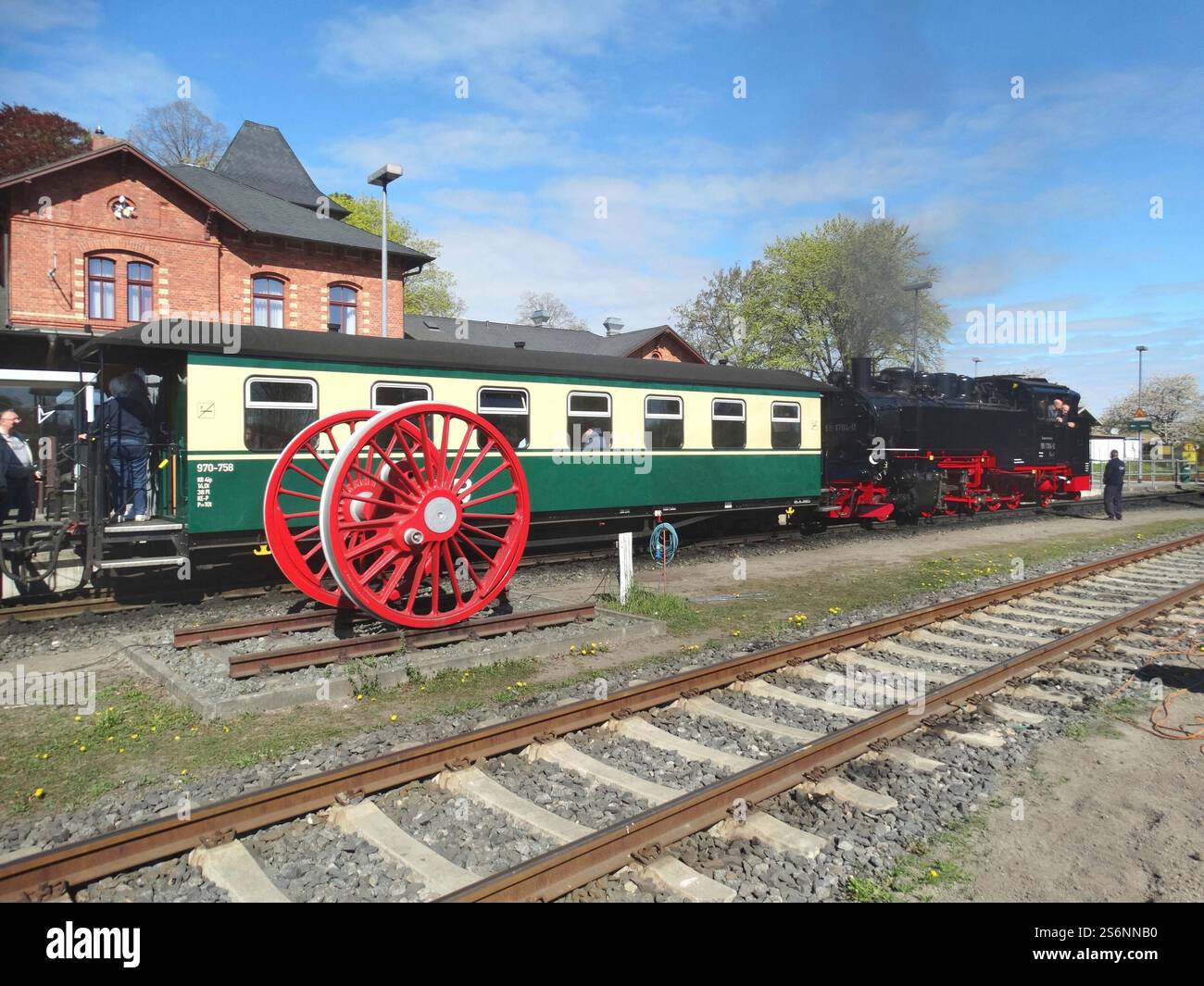 Putbus Kleinbahn Rasender Roland Stock Photo - Alamy