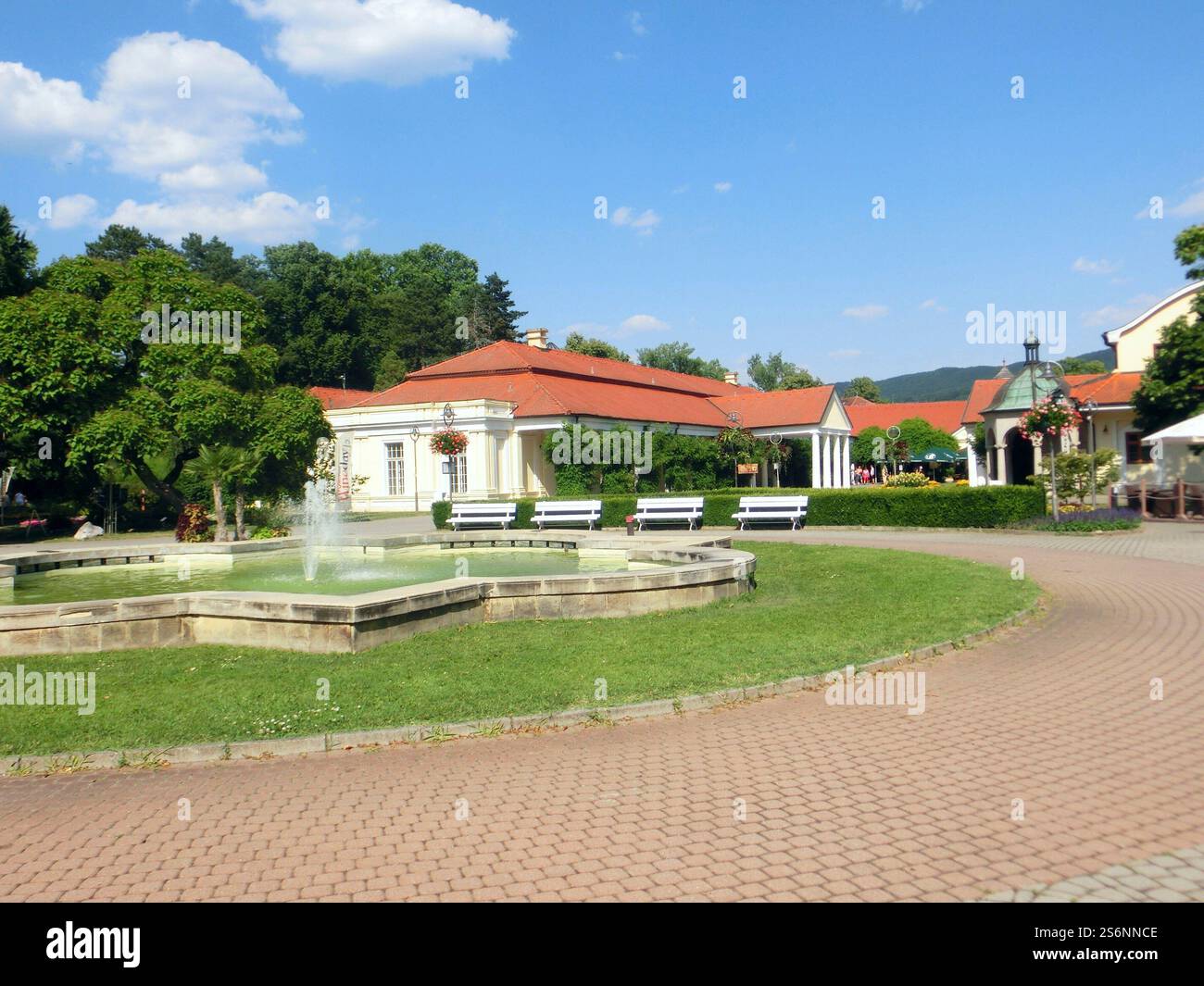 Piestany Spa Island Stock Photo - Alamy