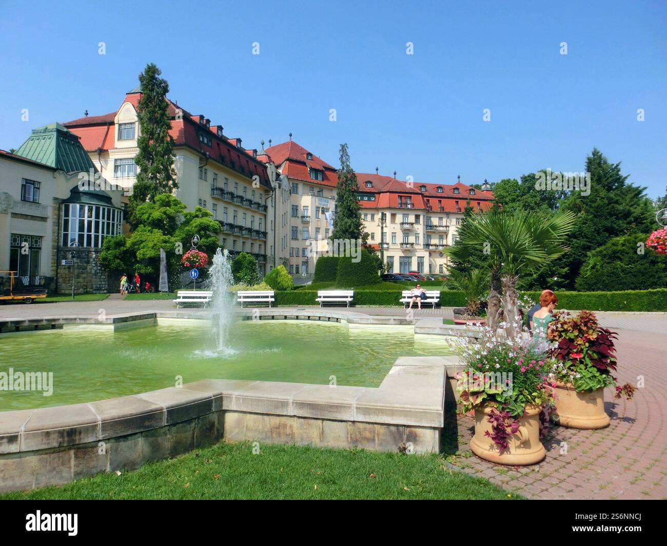 Fountain thermal healing water hi-res stock photography and images - Alamy