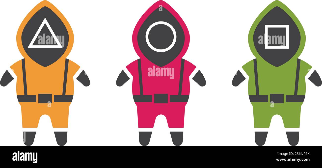 Game character cartoon,avatar illustration vector design Stock Vector ...