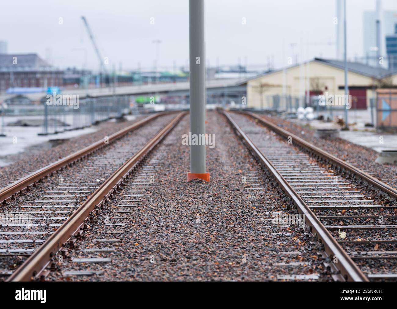 Road construction site tram tracks hi-res stock photography and images ...