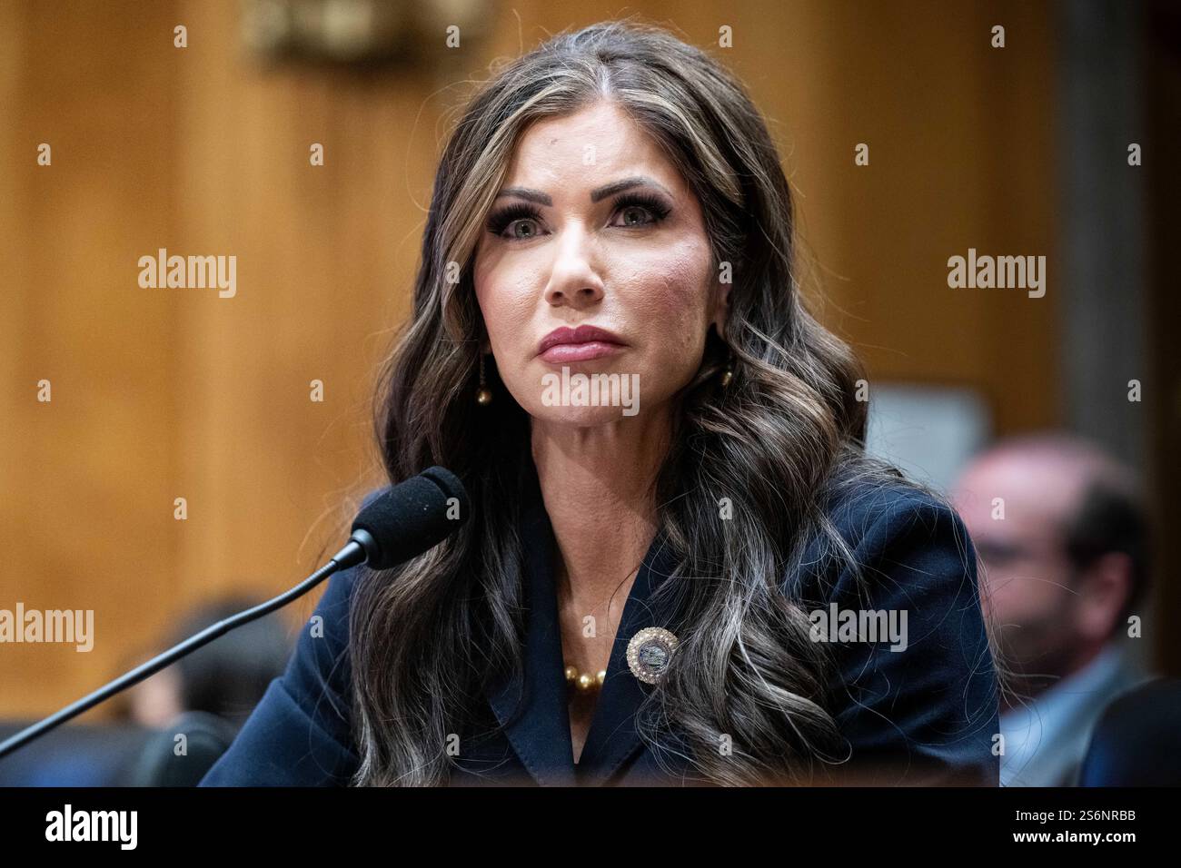 Washington, United States. 17th Jan, 2025. Kristi Noem, nominee to be ...