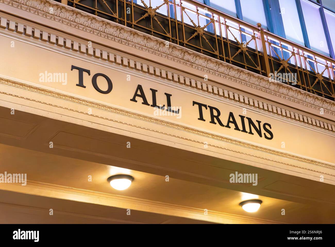 Chicago union station signage hi-res stock photography and images - Alamy