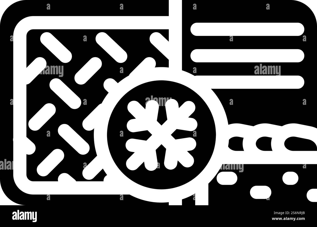 meat pie frozen dish glyph icon vector. meat pie frozen dish sign ...
