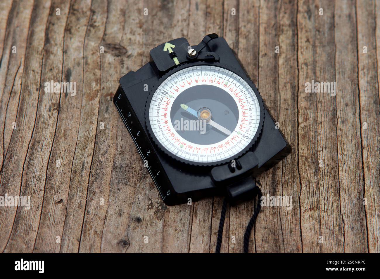 The compass shows me the way Stock Photo - Alamy