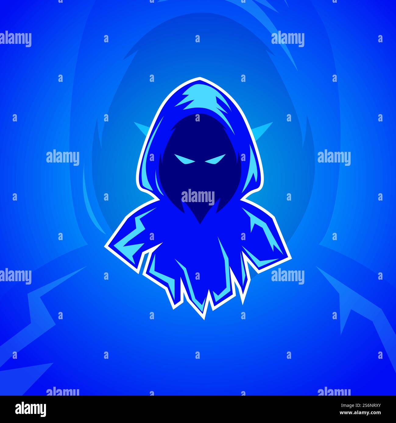 Anonymous hacker logo illustration vector flat design Stock Vector ...