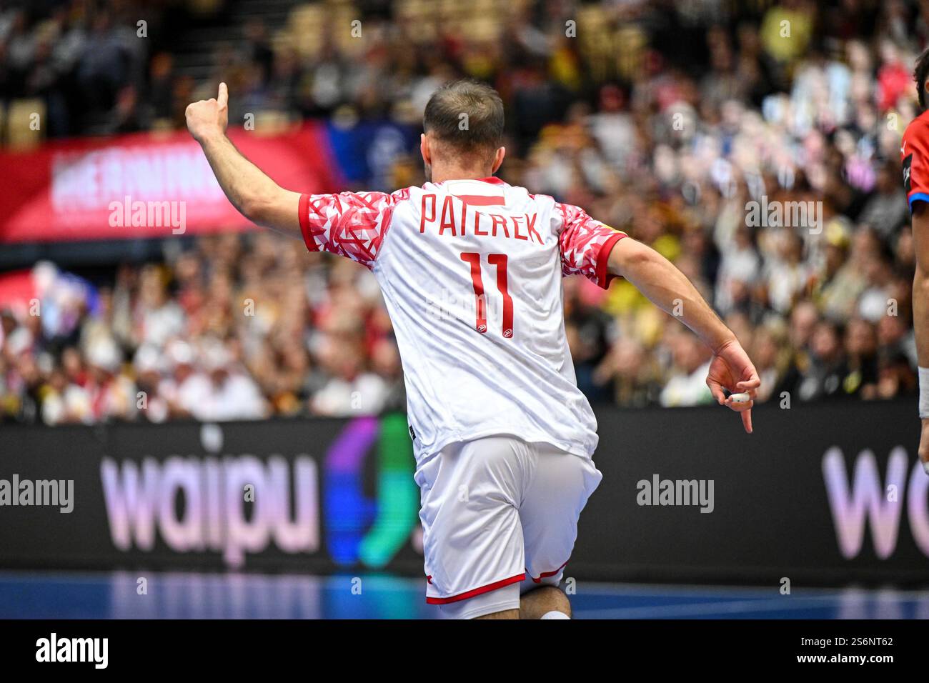 Pawel Paterek of Poland Nationalteam during IHF Men's - Handball World ...