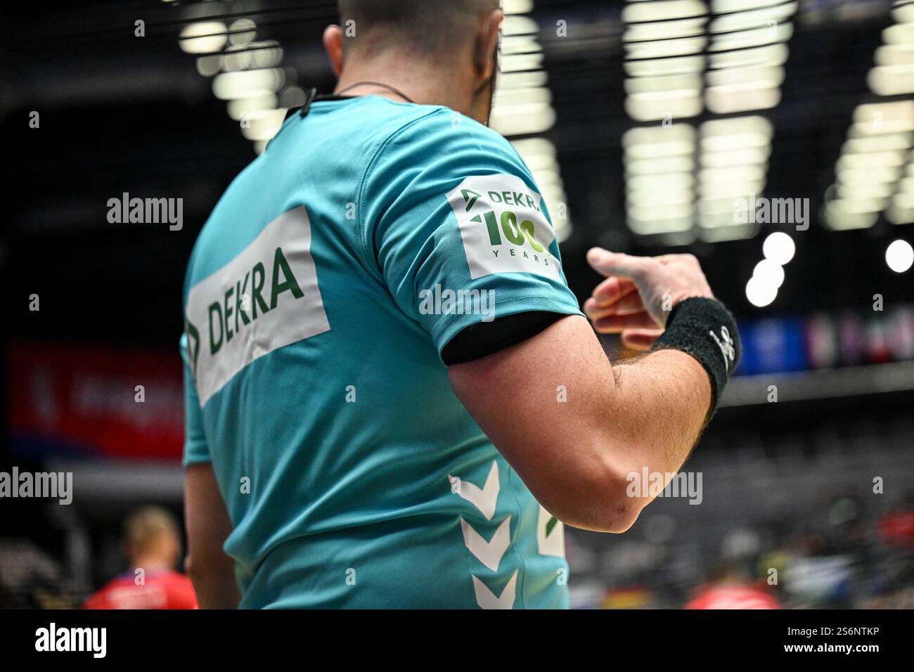 Arbitro, Referee IHF Dekra during IHF Men's - Handball World ...