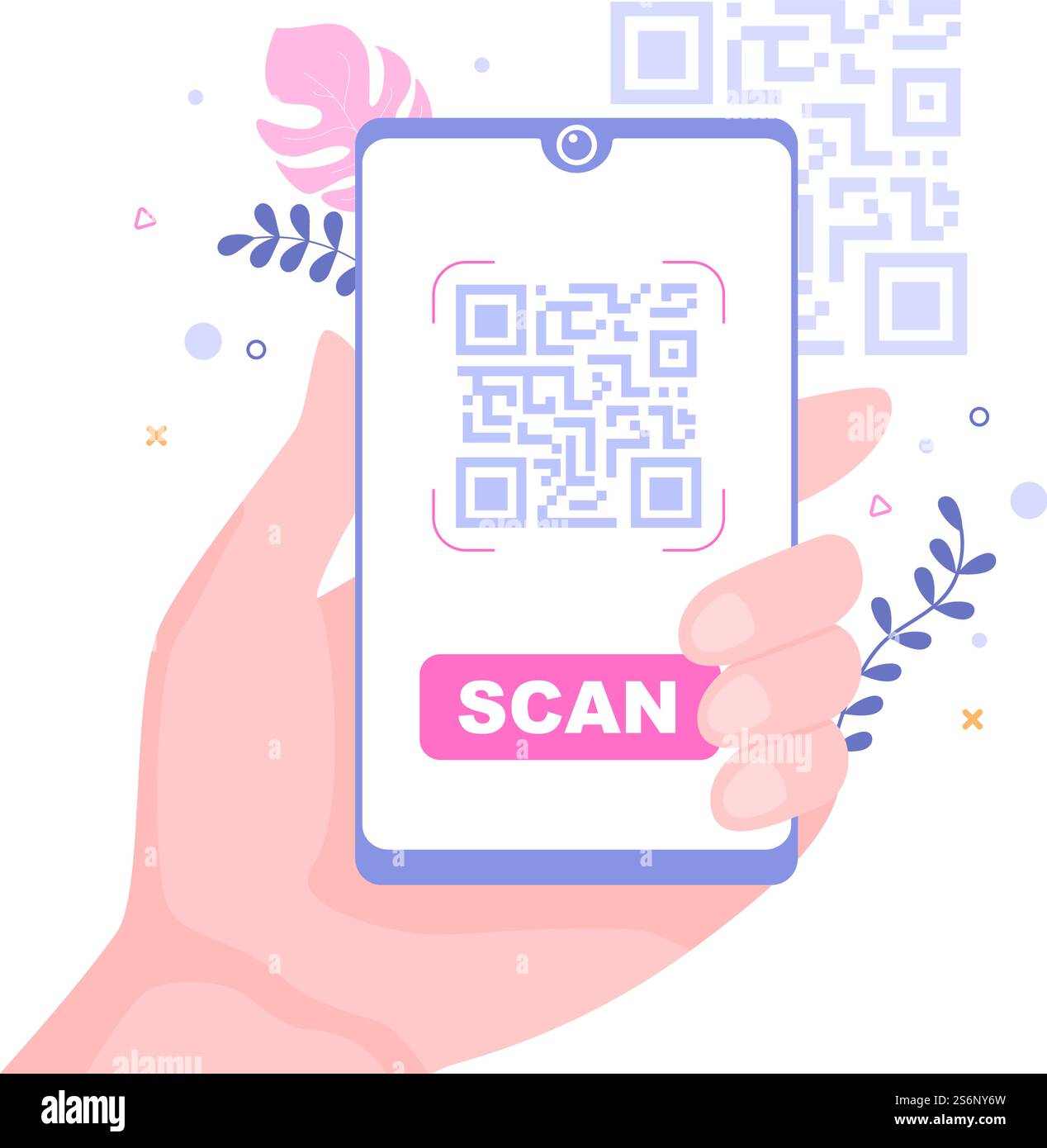 QR Code Scanner for Online Payment, Electronic Pay and Money Transfer ...
