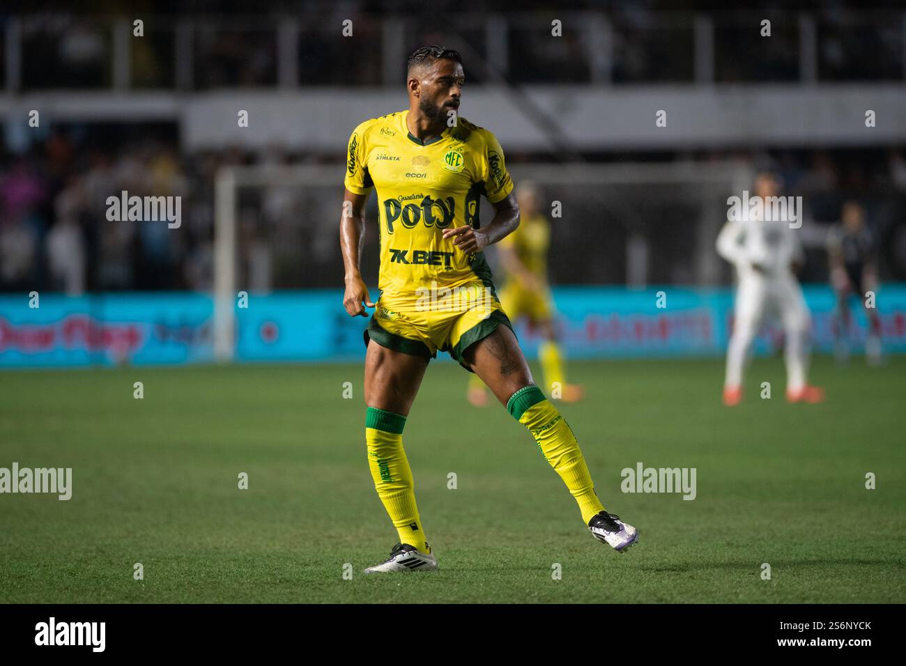Reinaldo, from Mirassol, during the match between Santos x Mirassol ...
