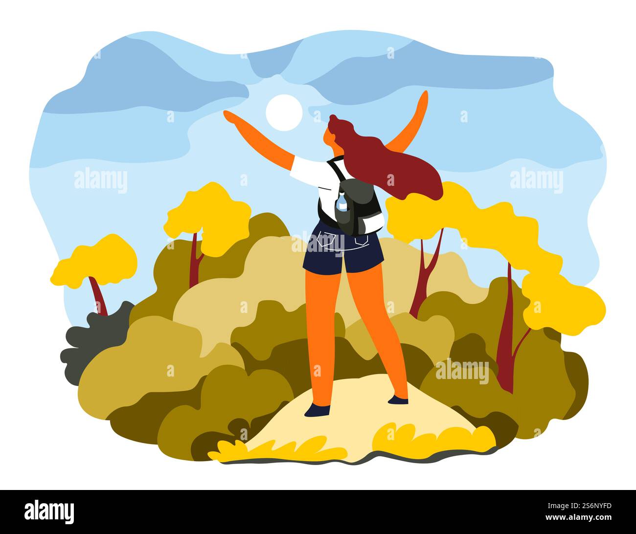 Female summit Stock Vector Images - Alamy