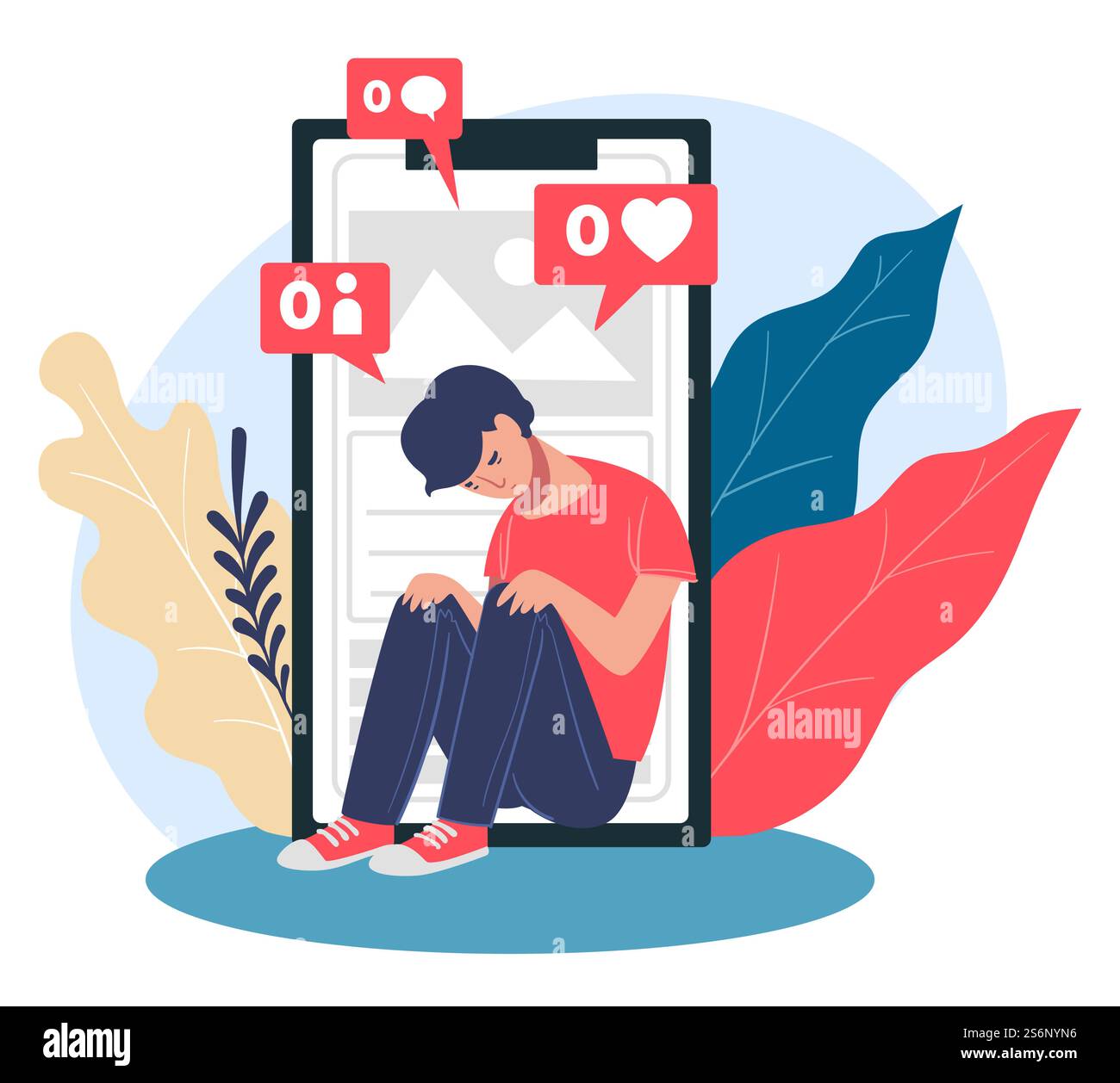 Technology sad Cut Out Stock Images & Pictures - Alamy