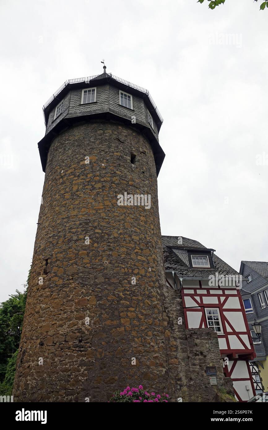 Witches' tower in Herborn Stock Photo - Alamy