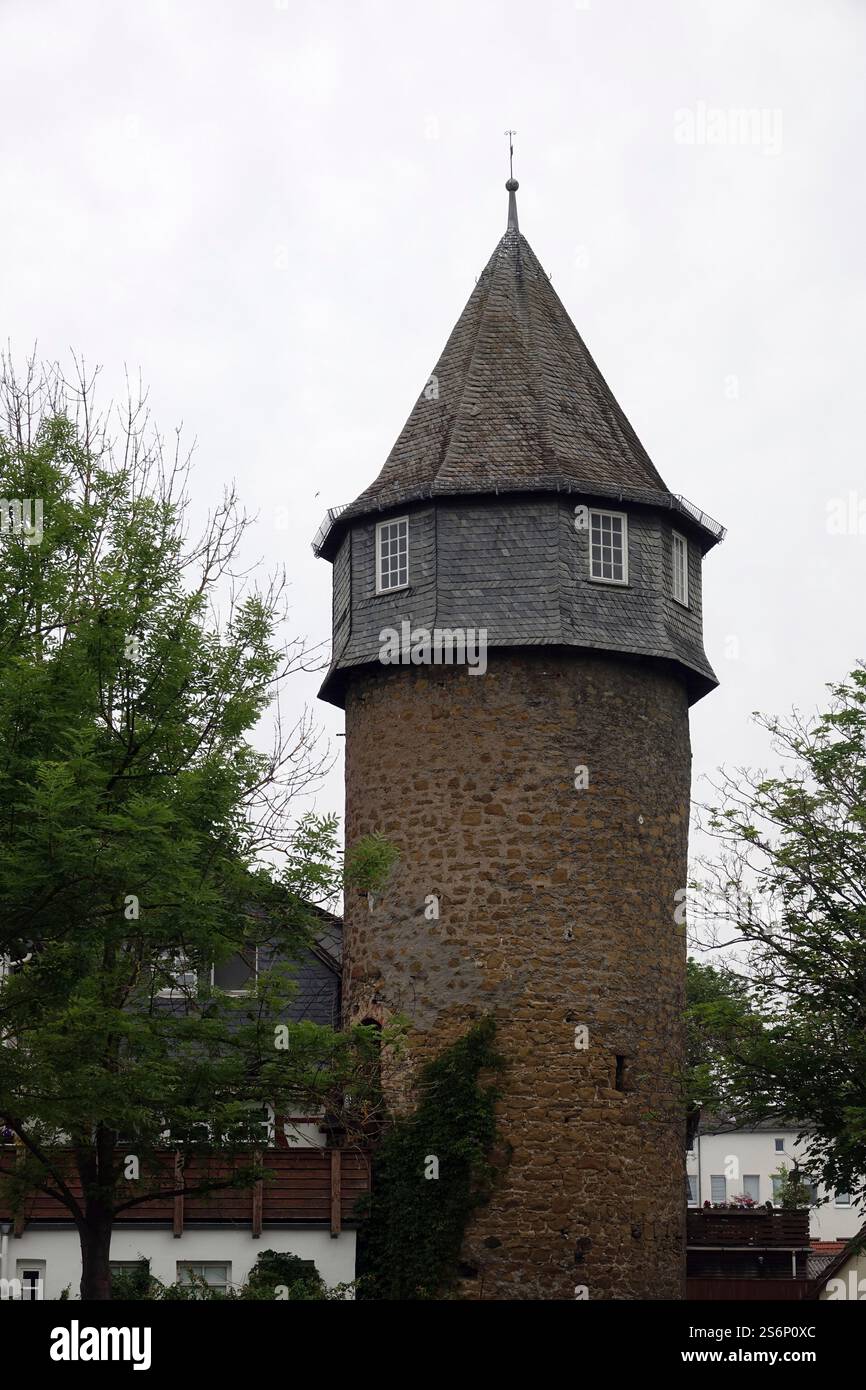 Witches' tower in Herborn Stock Photo - Alamy