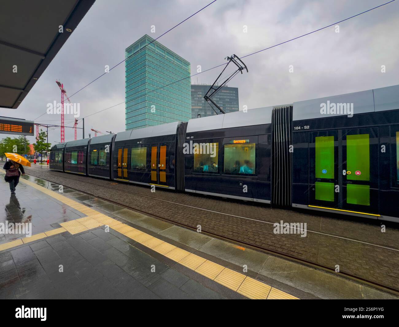 Connecting elegance: The free Luxtram at the Mudam-Philharmonie stop in ...