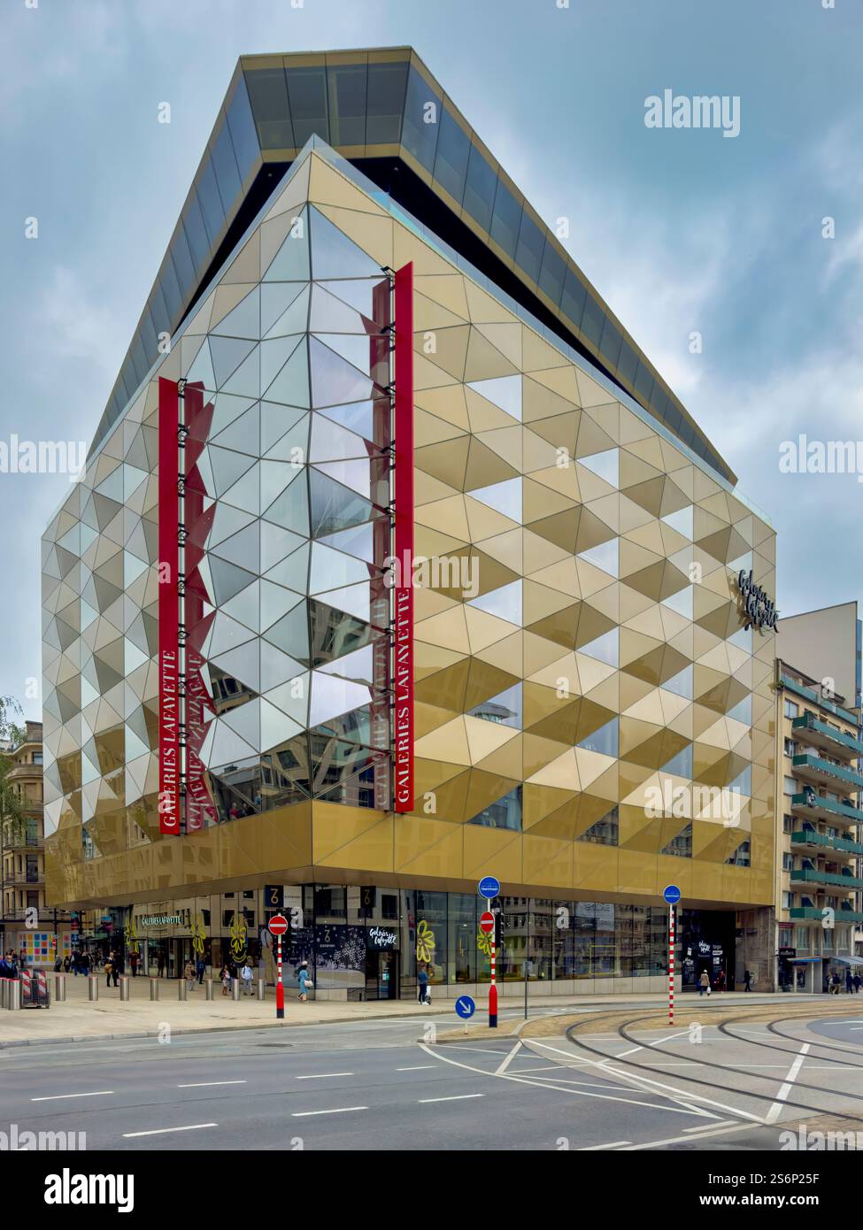 Luxembourg shopping district hi-res stock photography and images - Alamy