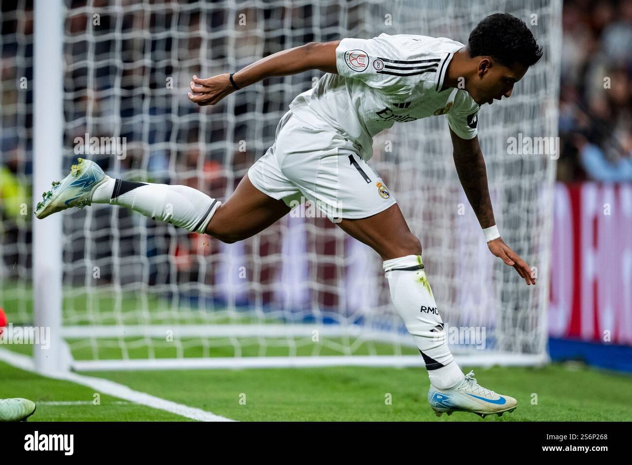 Madrid, Madrid, Spain. 16th Jan, 2025. Rodrygo Silva de Goes of Real ...