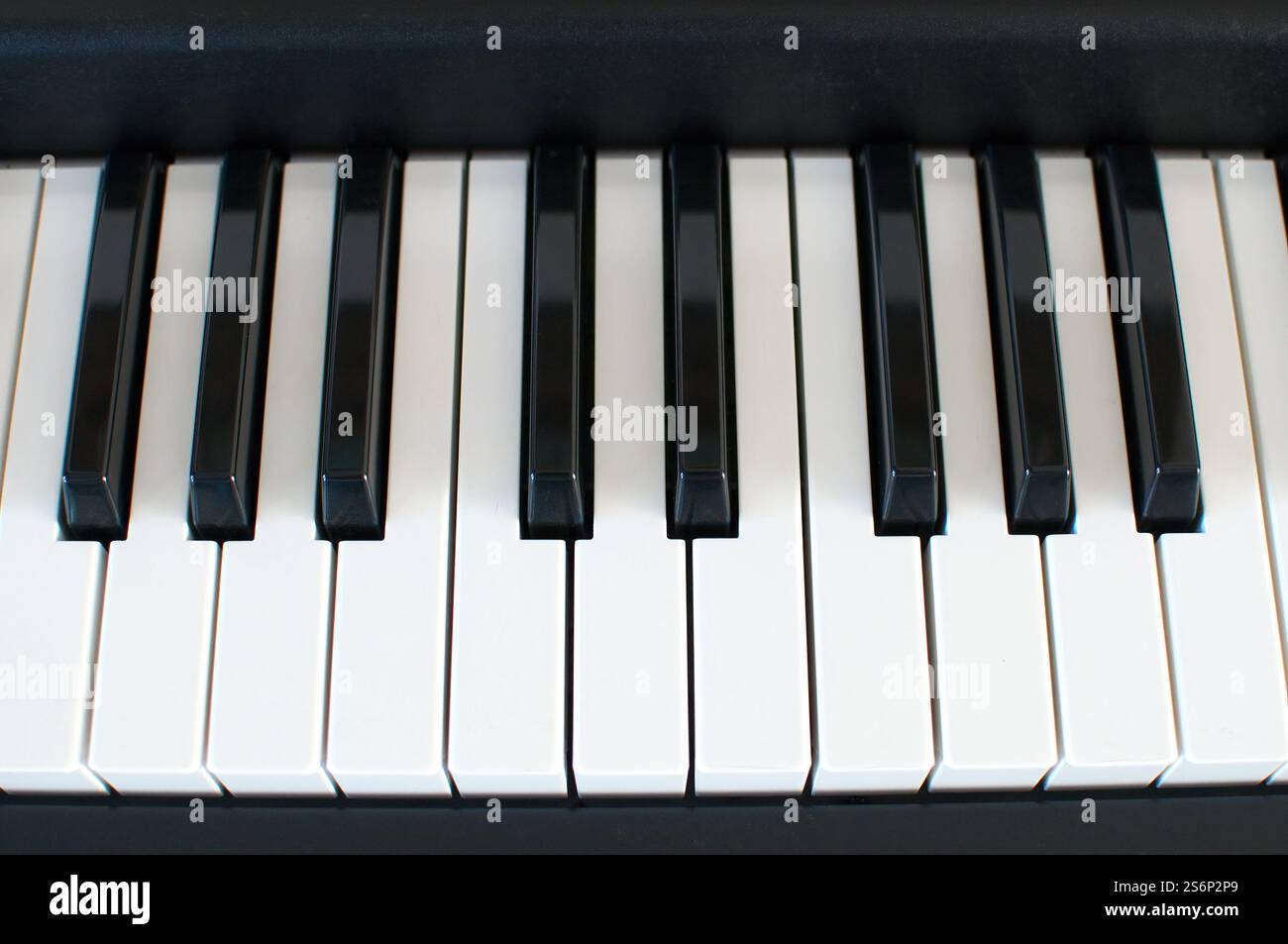Piano Keys, Black and White Keyboard, Musical Instrument Stock Photo ...